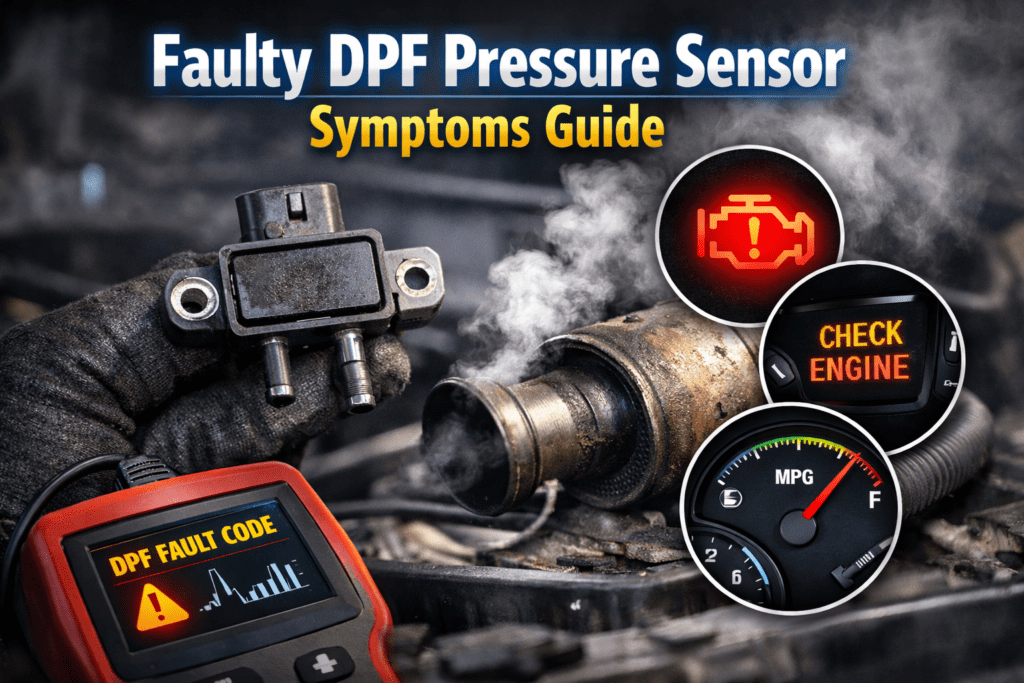 DPF Pressure Sensor Fault Symptoms – Complete Guide